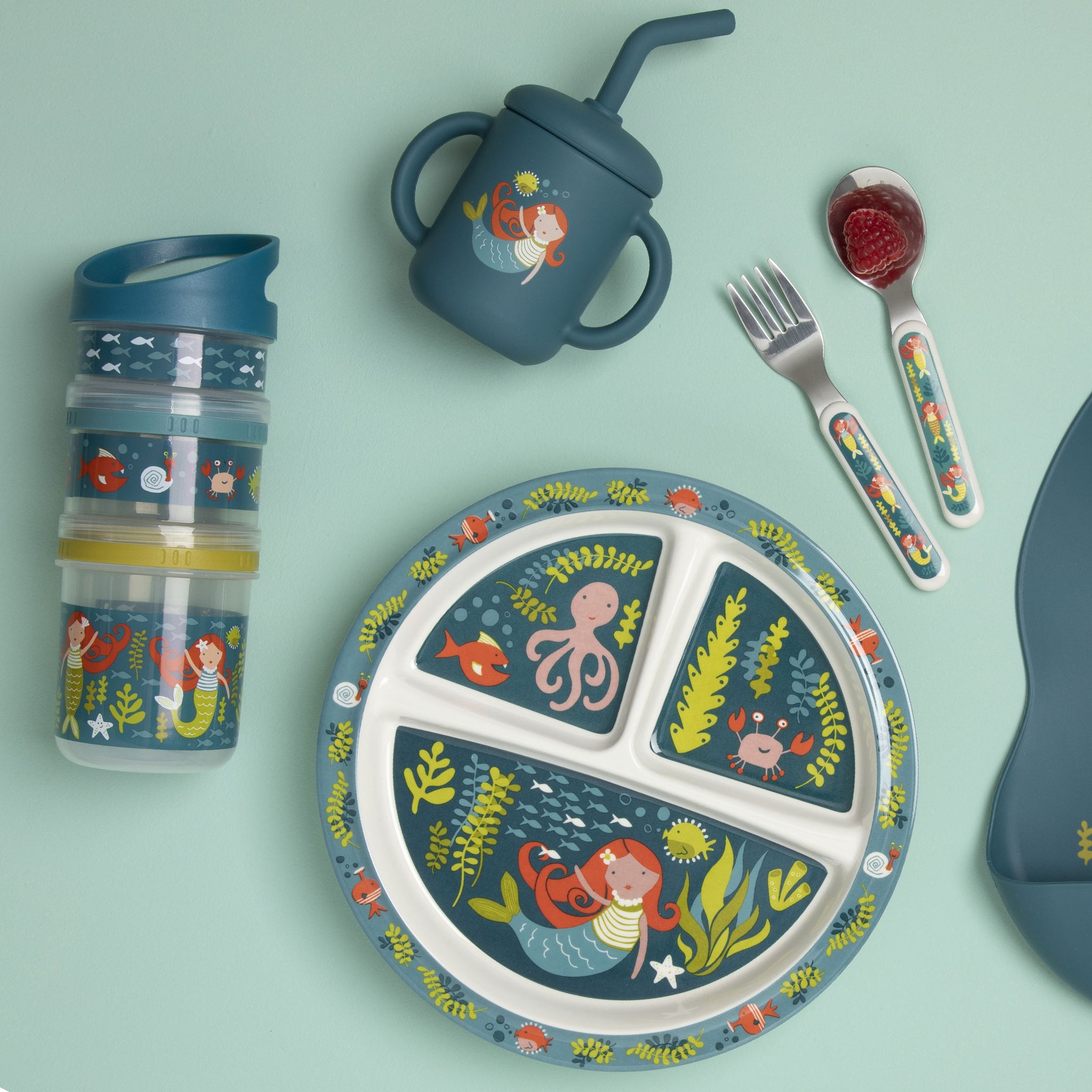 Twist & Snack Stacker | Isla the Mermaid — Ore' Originals Inc.