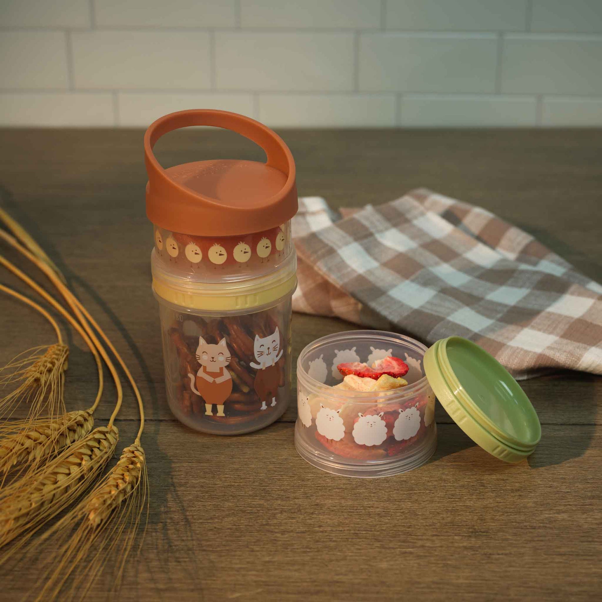 Twist & Snack Stacker | Prairie Kitty — Ore' Originals Inc.