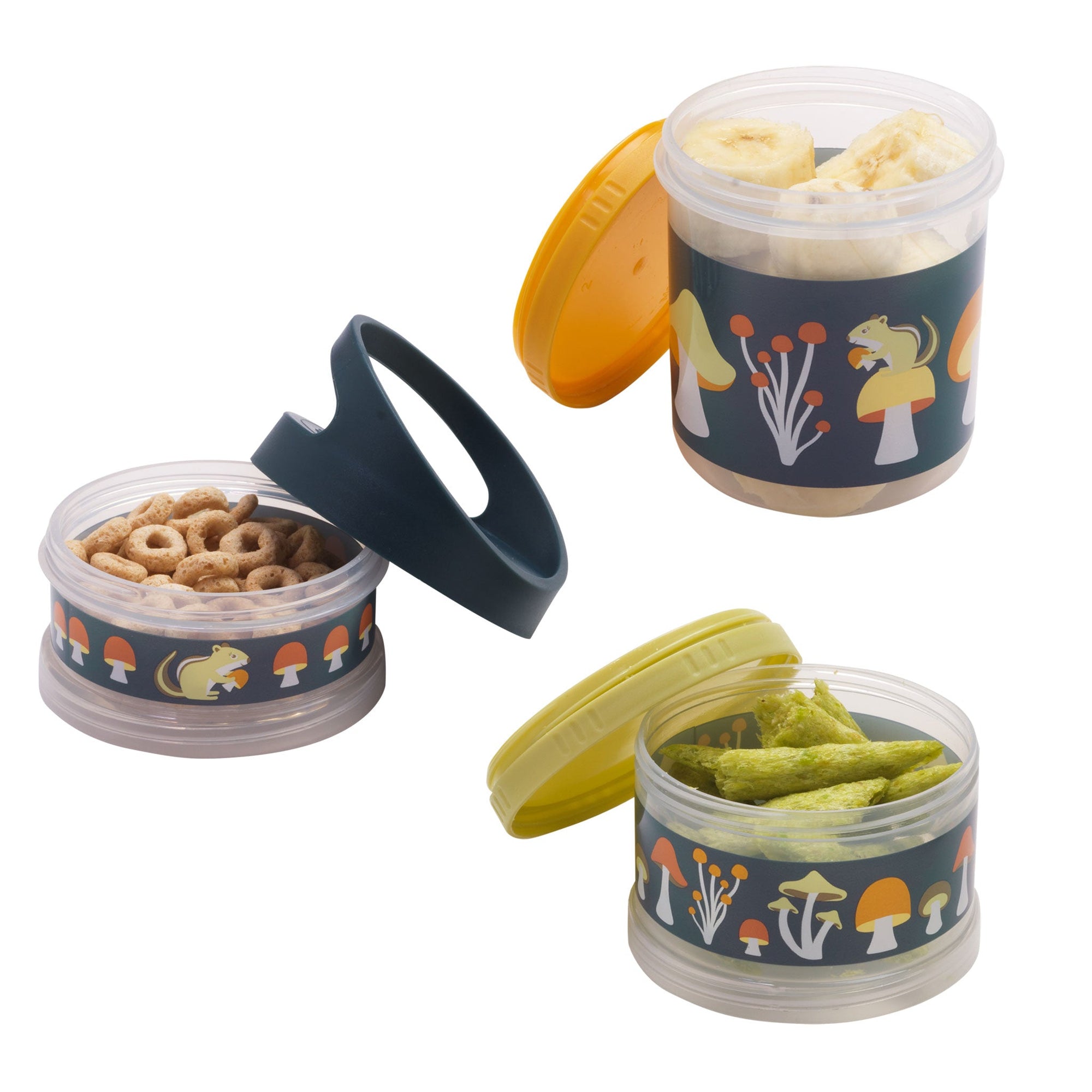 Twist & Snack Stacker | Mostly Mushrooms — Ore' Originals Inc.